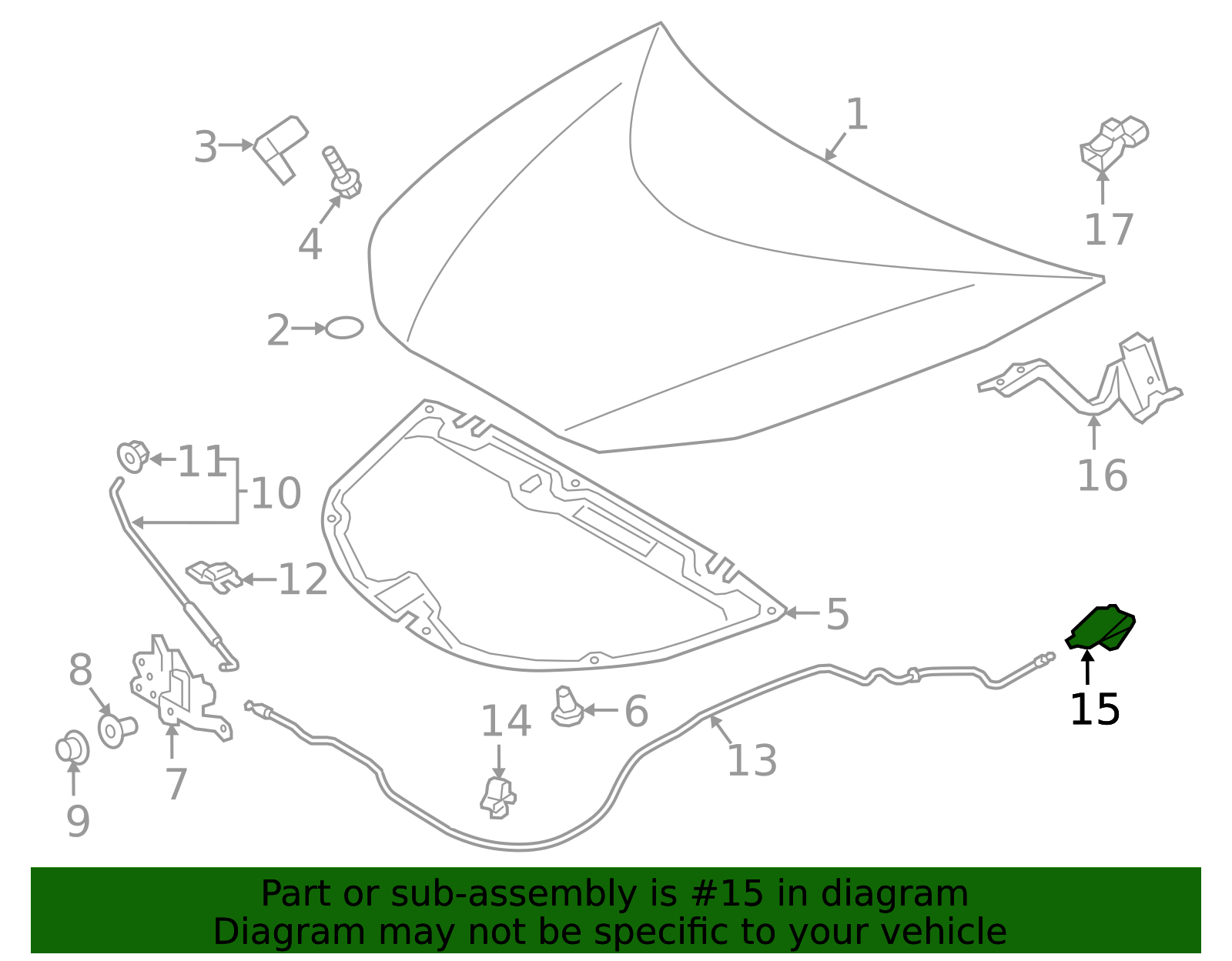 53601-30100-C0 - 2019-2024 Toyota - Hood Release Handle | Nucar Toyota ...