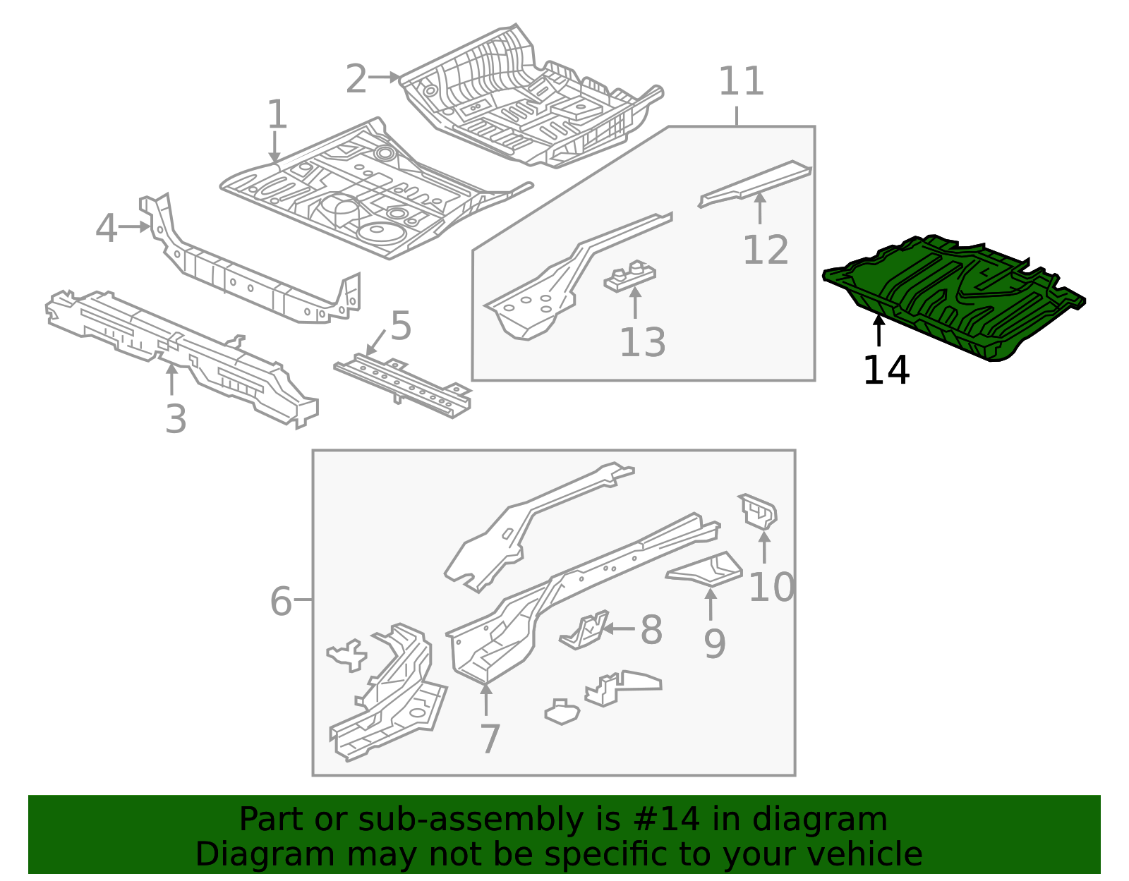 74641-TPG-A00 - 2020-2022 Honda CR-V - Splash Shield | Genuine Honda Parts
