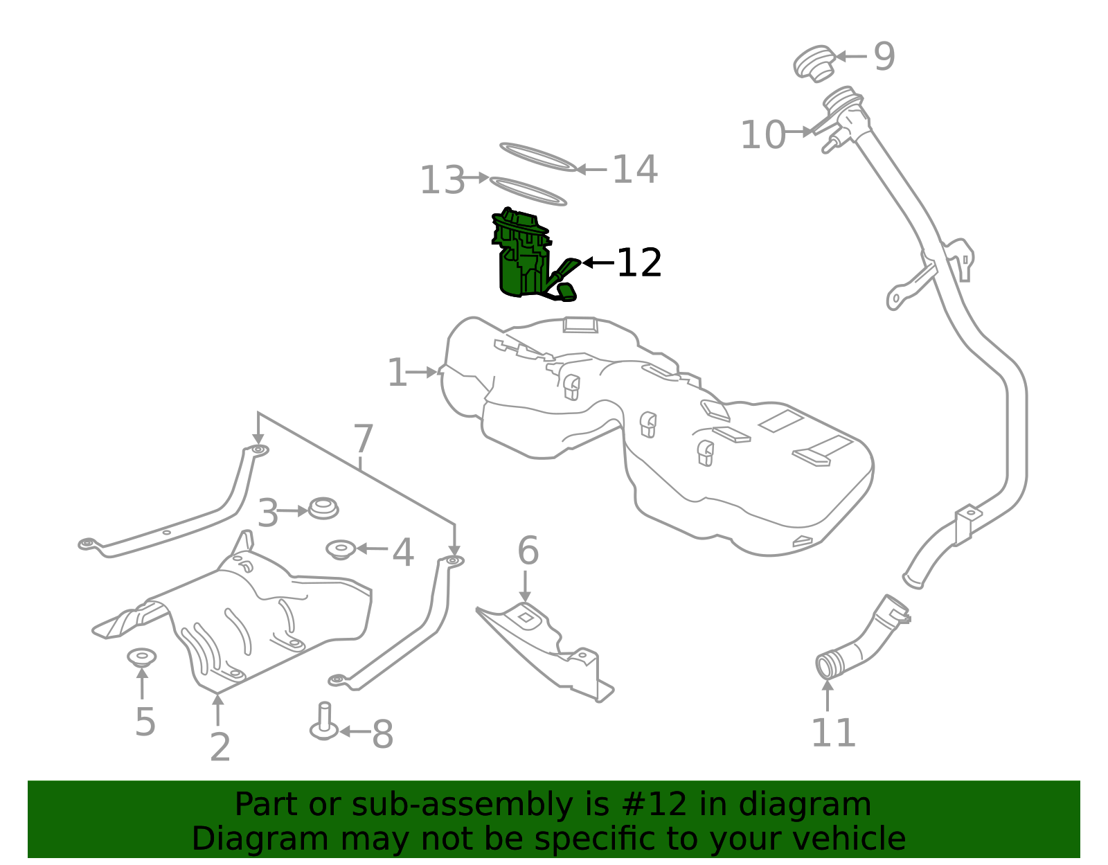 LR117839 - High-Quality Fuel Pump for 2019-2024 Land Rover Range Rover ...