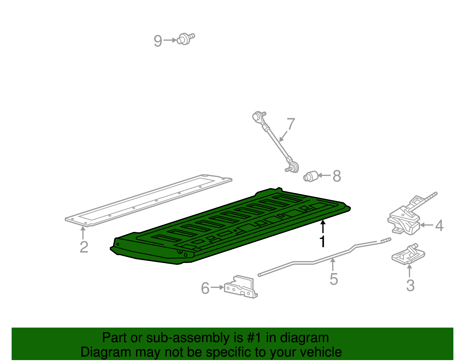 Genuine OEM Ford Part - Tail Gate 8L3Z-9940700-A | Genuine OEM Ford ...