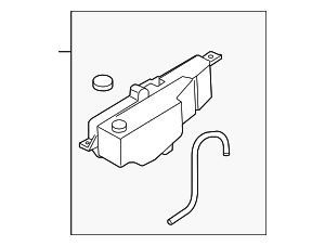 21710-JK000 - Reservoir Assembly - 2009-2012 Nissan 370Z | Nissan OEM ...