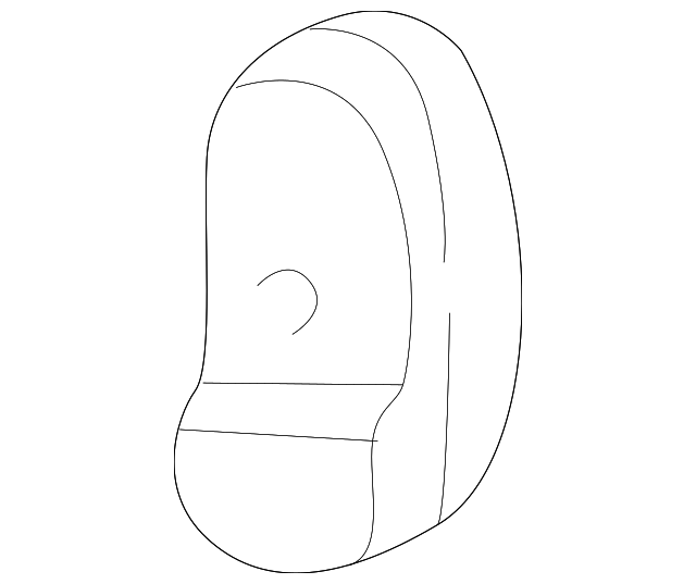 F1TZ-17698-A - Mirror Inside Bracket - 1985-2011 Ford | Lasco Auto Parts