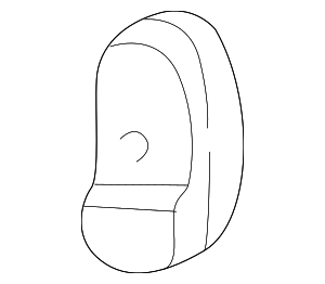 F1TZ-17698-A - Mirror Inside Bracket - 1985-2011 Ford | Lasco Auto Parts