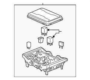 2014-2016 GM Fuse & Relay Box 84075773 | Capital Chevy Parts