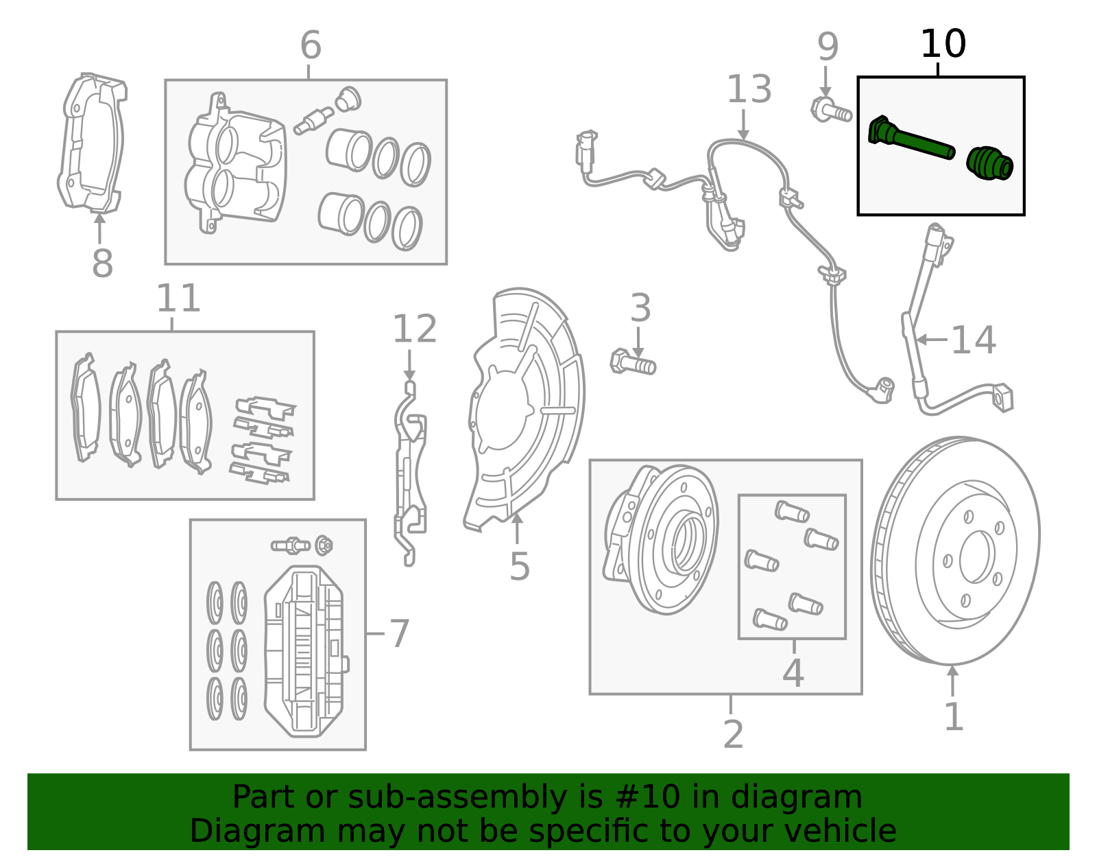 2013-2025 Mopar Caliper Mount Pin 68203105AA | Mopar Parts Canada