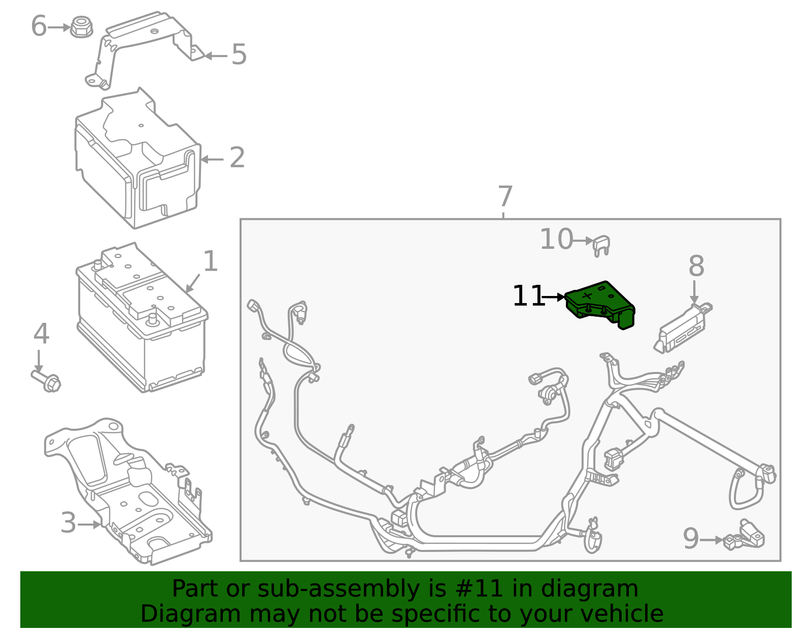 2021-2025 Ford Bronco Circuit Breaker mu5z14526aza | TascaParts.com