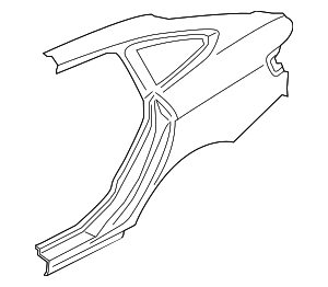 41007334021 - 2015-2020 BMW Quarter Panel (41-00-7-334-021) | BMW of ...