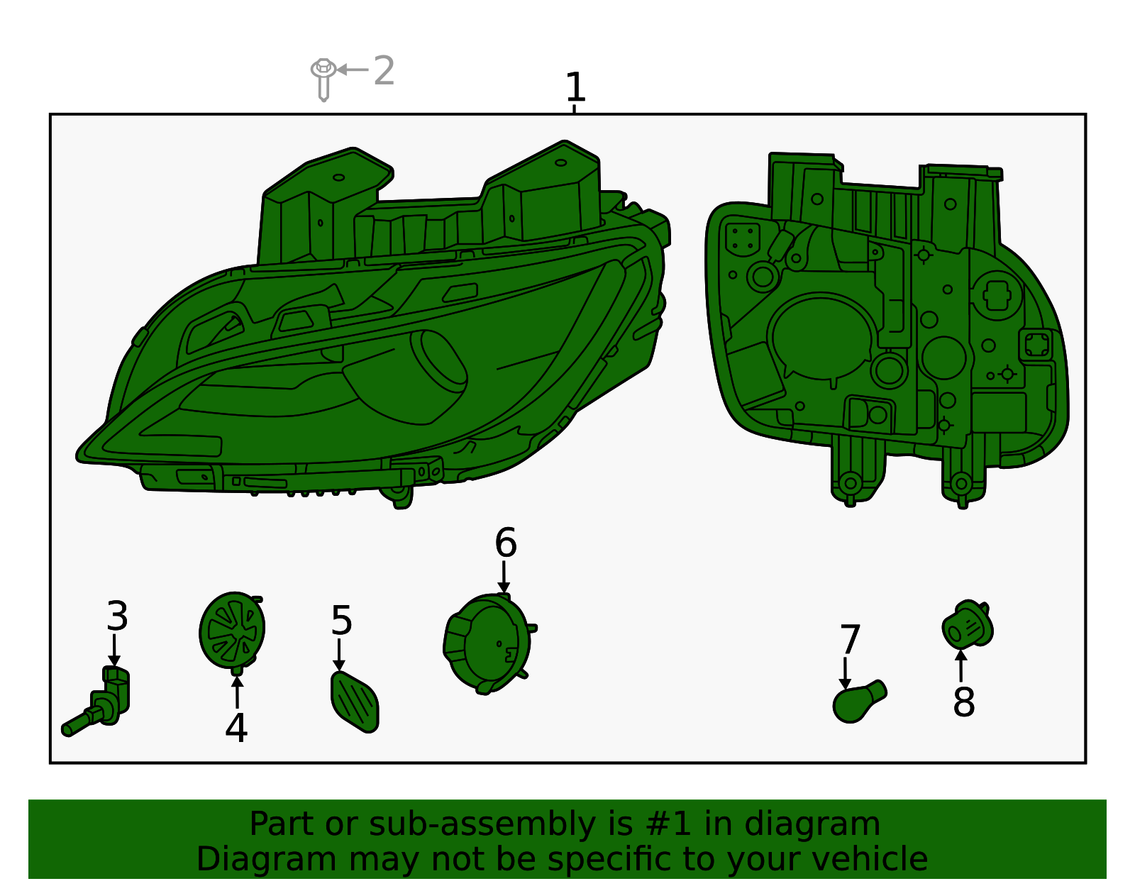 Genuine Composite Assembly for 2022-2023 Hyundai | Part# 92102-J9520 ...