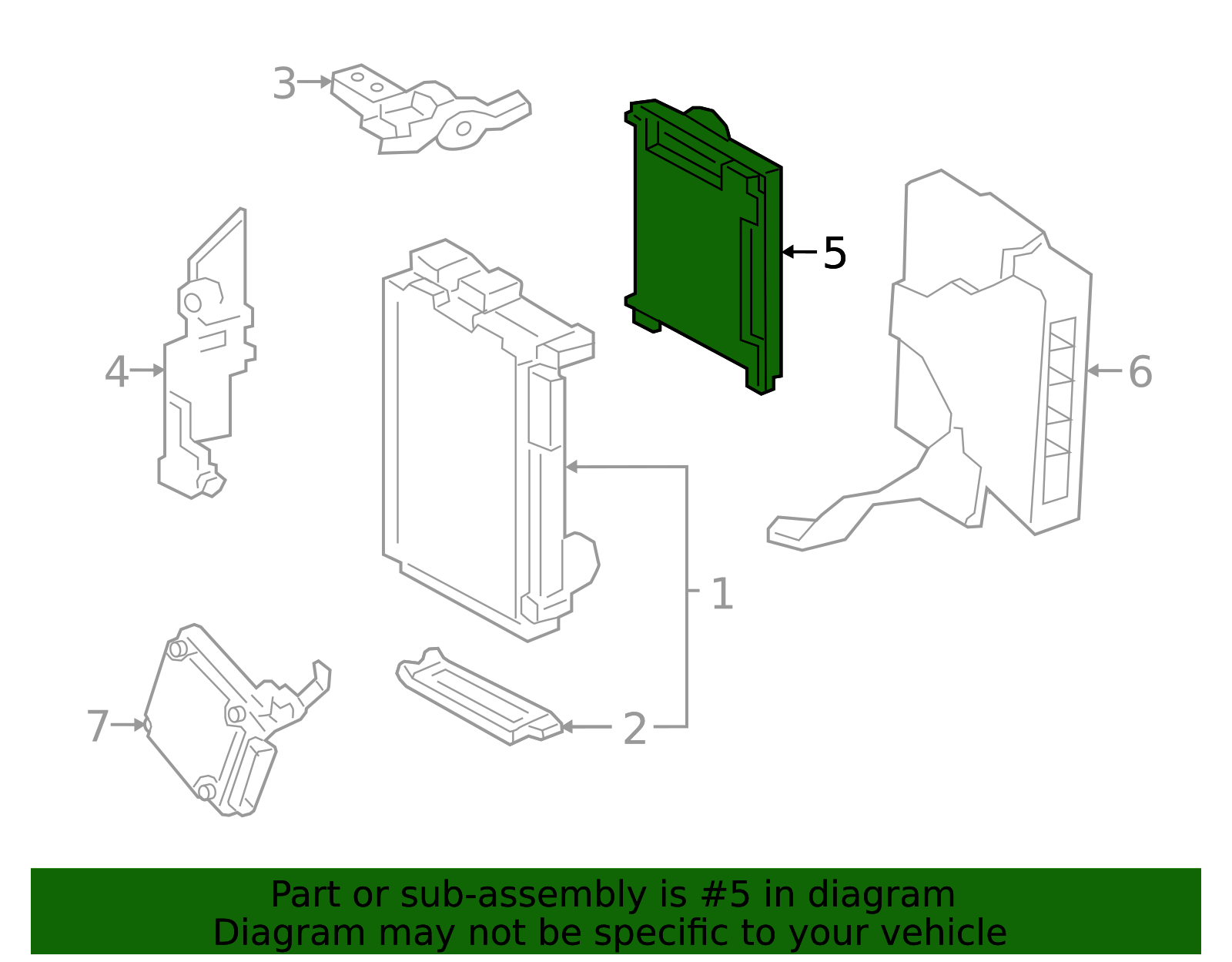 2022 Toyota Avalon Body Control Module 89220-07501 | Toyota Parts Center