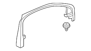 2018-2025 Volvo XC60 Window Trim 31407559 | TascaParts.com