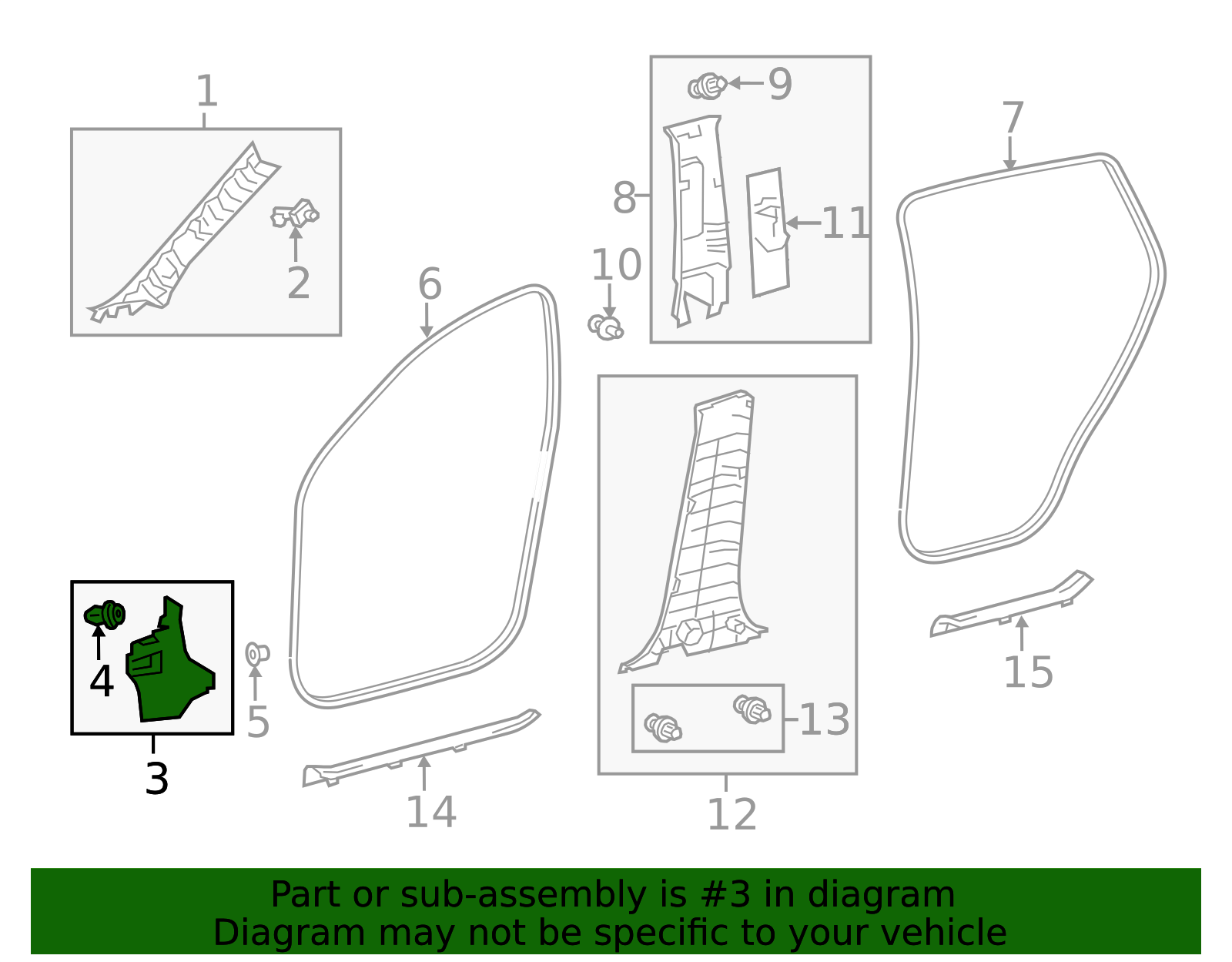 2019-2025 Toyota 2019-2024 Toyota - Cowl Trim 62112-0R060-C0 | Sparks Parts