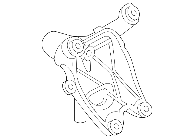2018-2025 Audi Engine Mount Support Bracket 4M0-199-308-CF | Genuine ...