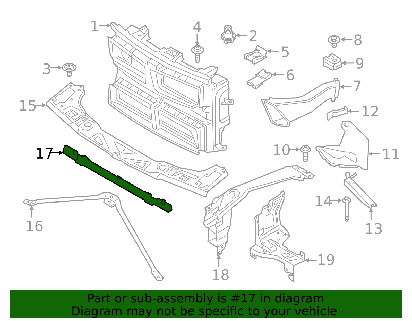 2016-2023 BMW 2016-2023 BMW - Upper Seal 51-64-7-347-596 | BMW Parts ...