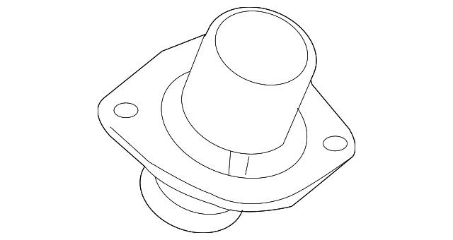 Genuine OEM Ford Part - Engine Coolant Thermostat Kit 3C3Z-8575-AA ...