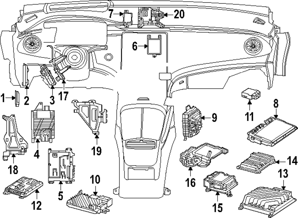206-900-66-18 - Control Module 2024-2025 Mercedes-Benz | Mercedes-Benz ...
