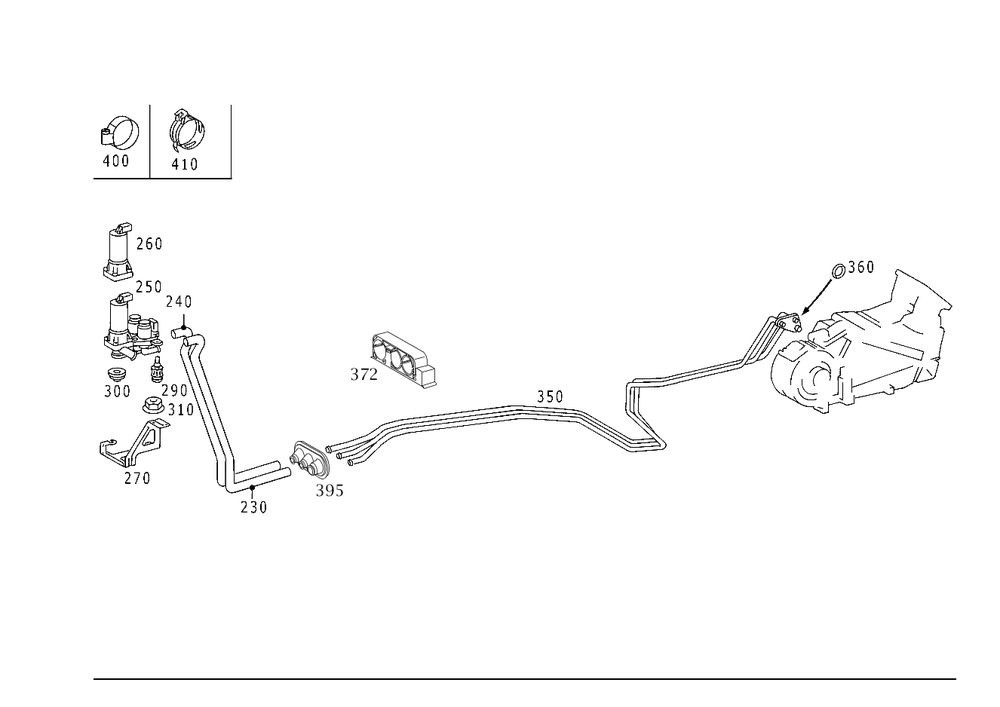 220-832-01-15 - Piping 1998-2006 Mercedes-Benz | Mercedes-Benz USA Parts