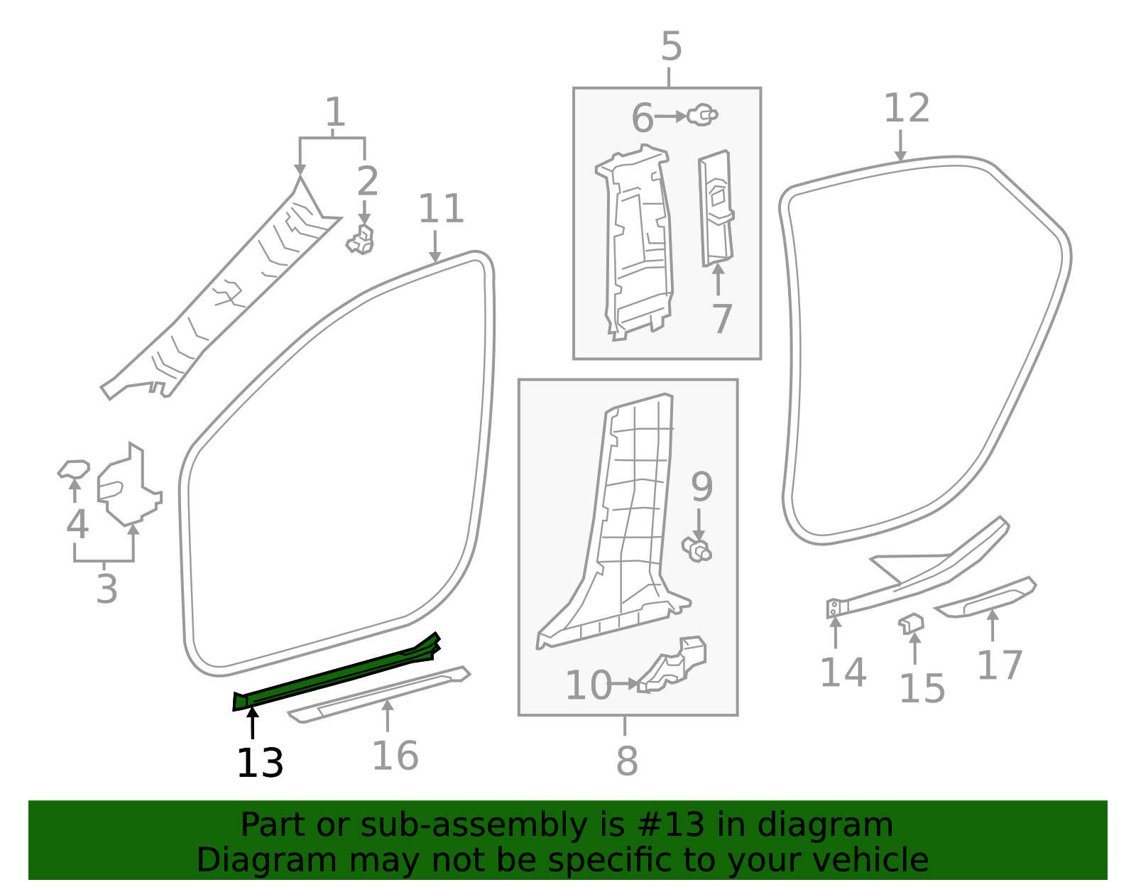 Door Sill Plate 67914-06260-C0 - Genuine Toyota Protection | AutoNation ...