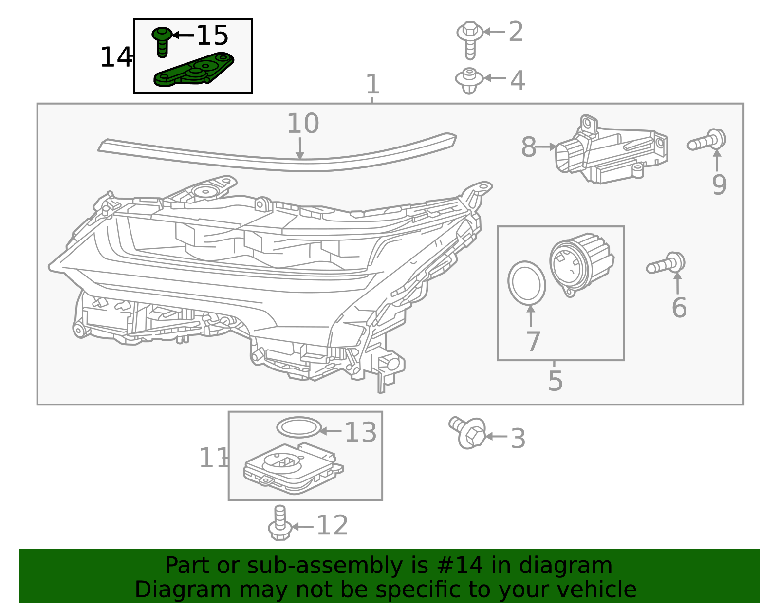 2024-2025 Lexus GX550 Repair Bracket 81194-60260 | AutoNationParts.com