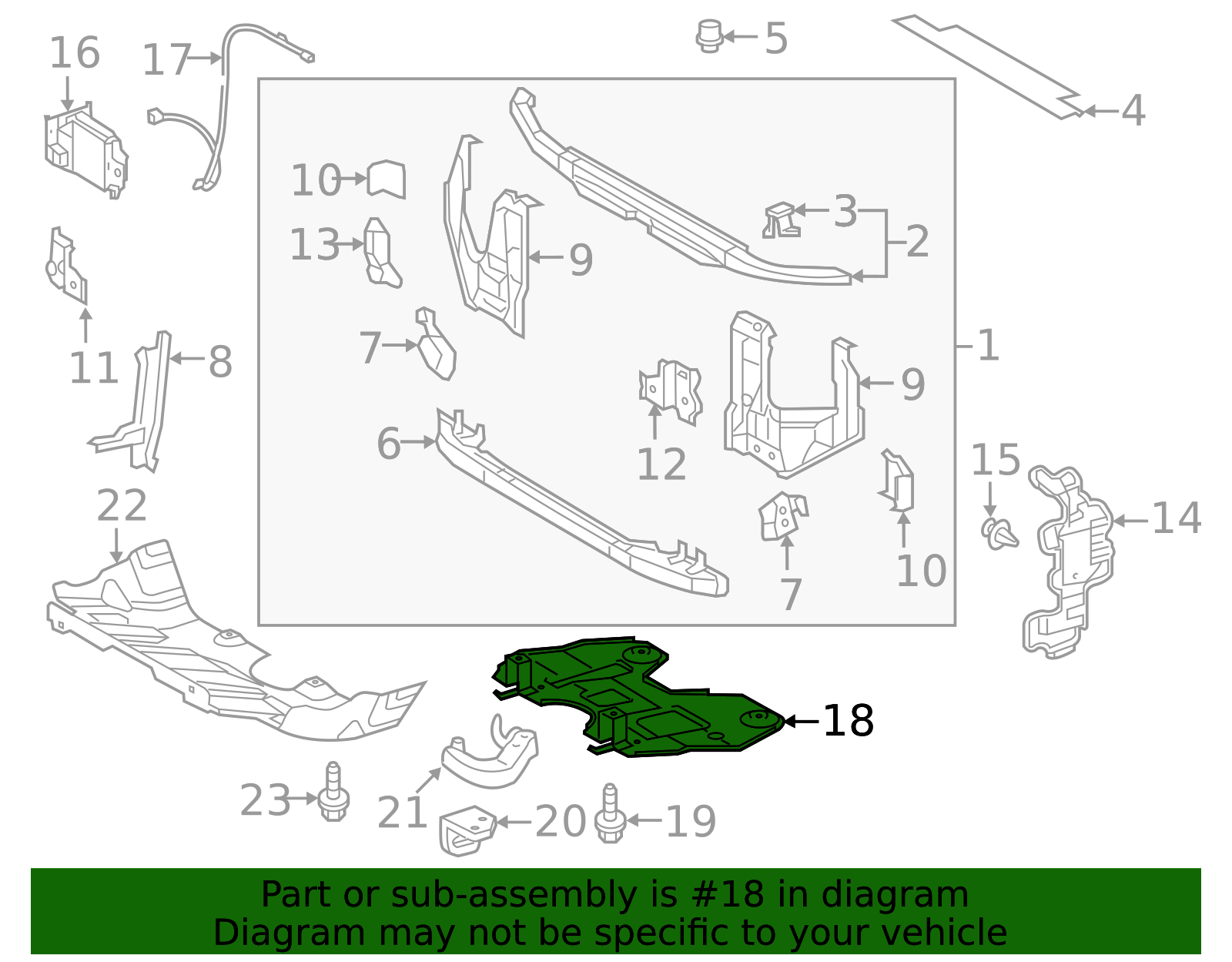 51406-04020 - Splash Shield - 2005-2020 Toyota Tacoma | Lithia Toyota Parts