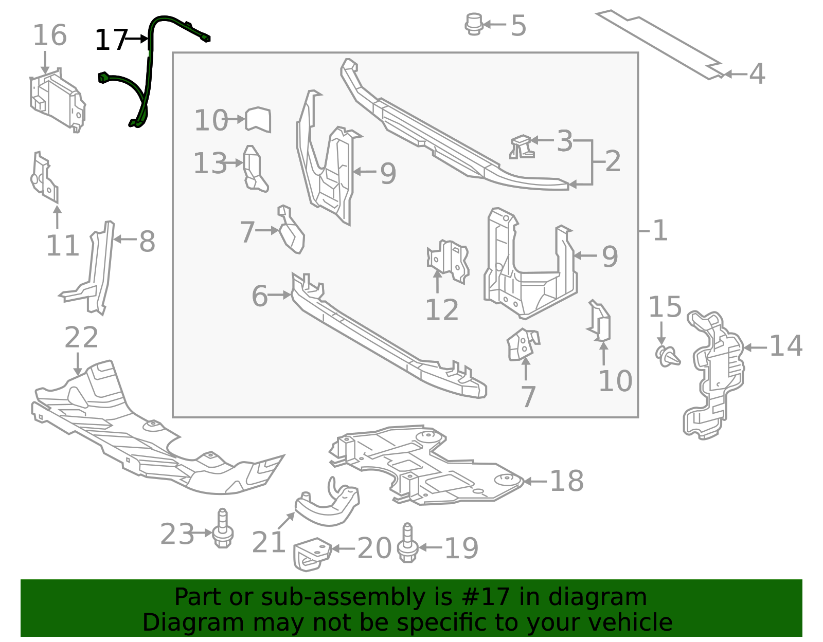 2020-2023 Toyota Tacoma Wire, Millimeter Wave Radar 88214-04030 | OEM ...