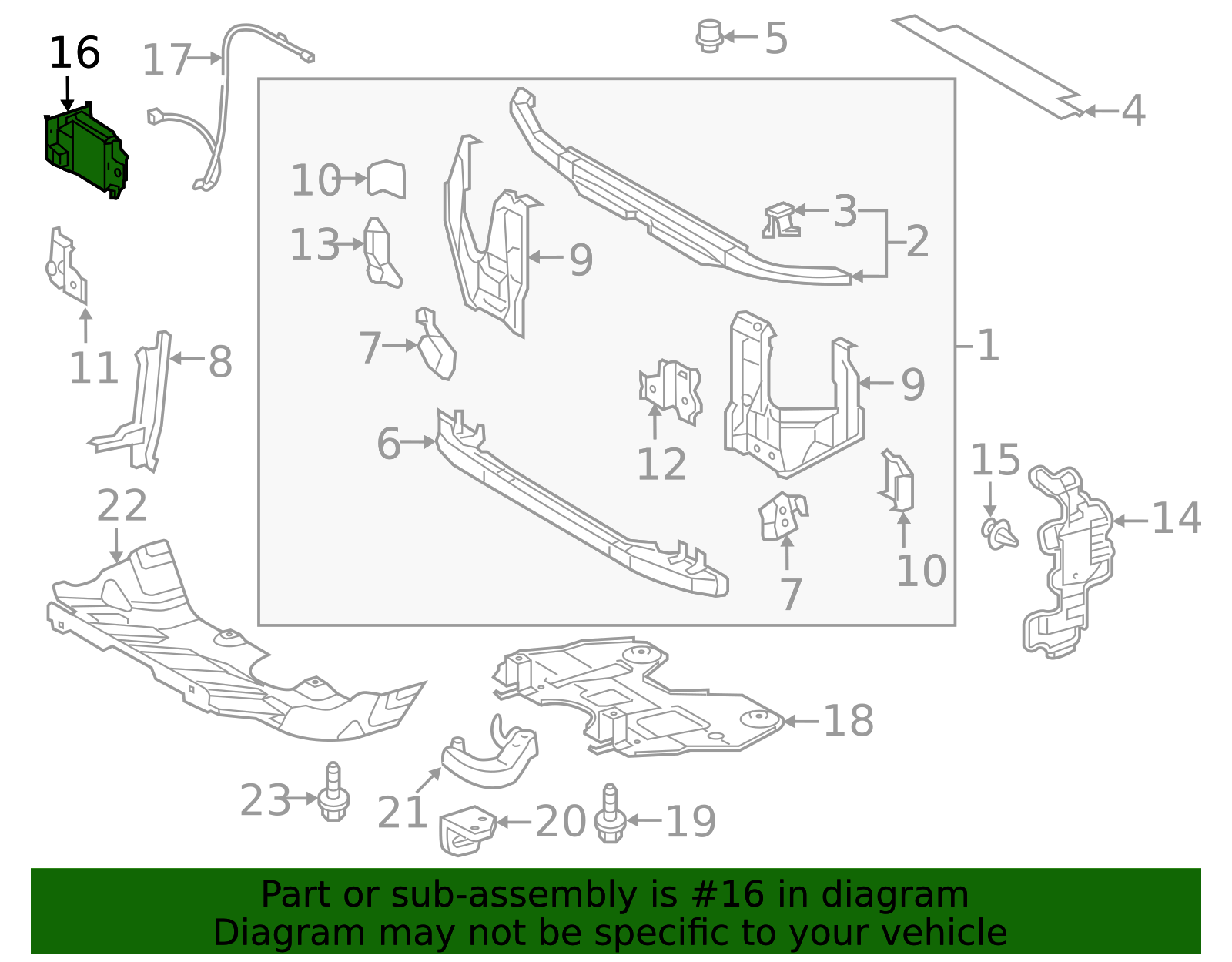 2018-2023 Toyota Tacoma Sensor 88210-04010 | OEM Parts Online
