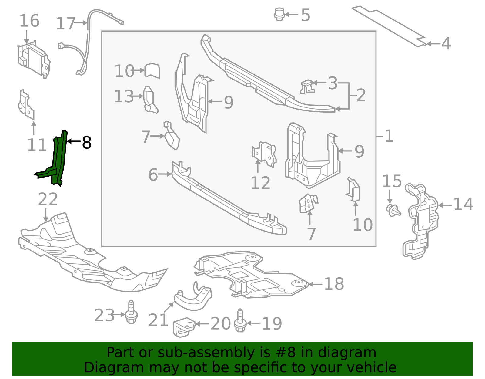 53209-04030 - Hood Latch Support 2016-2023 Toyota Tacoma | Longo Toyota ...