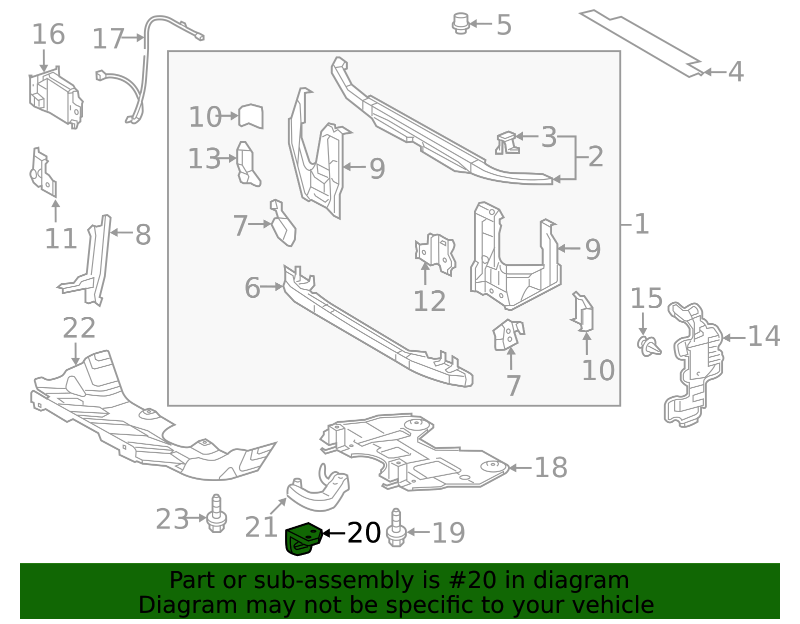 2005-2023 Toyota Tacoma Hook 51963-04020 | Toyota Parts Center