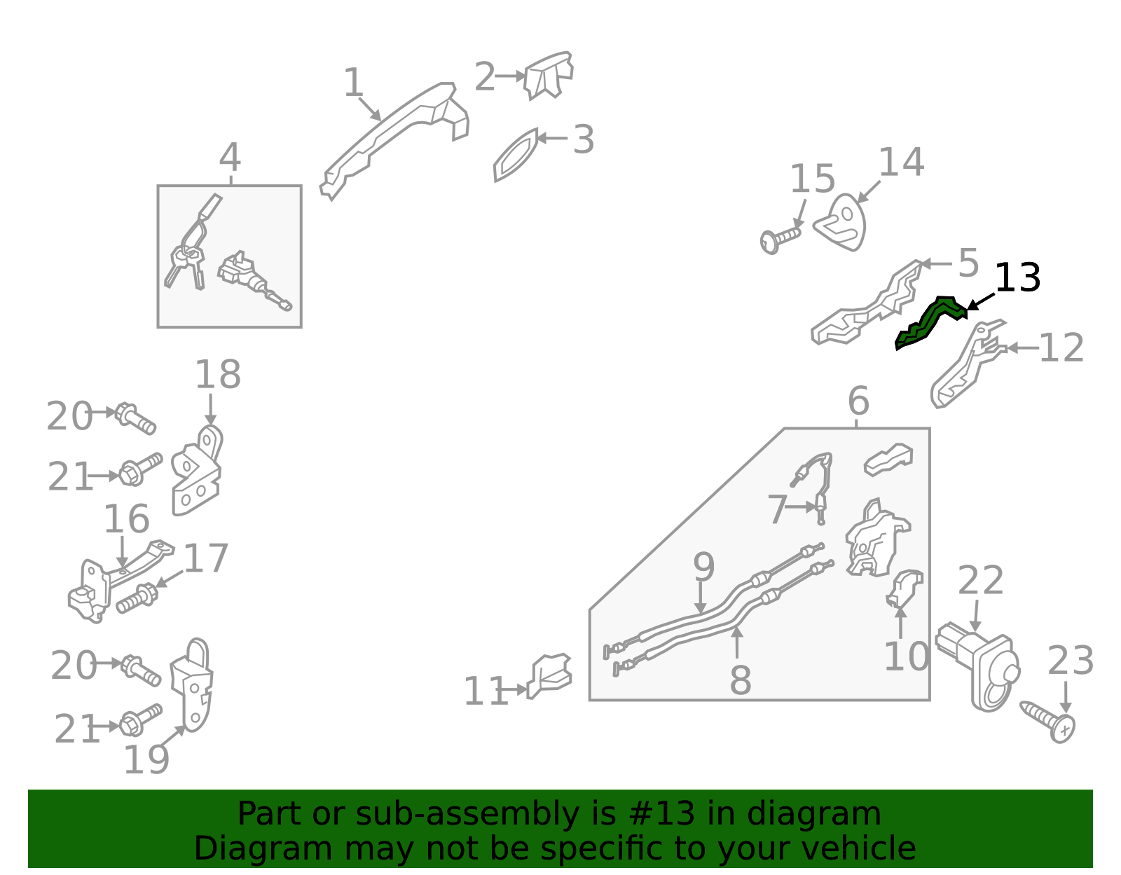 Latch Assembly Support Bracket 82485-3X500 | OEM Parts Online