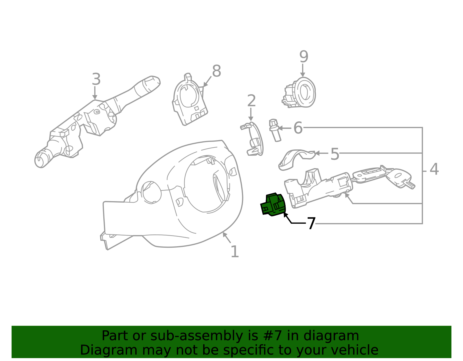 48750-4BA0A - Ignition Switch 2014-2023 Nissan | Sullivan Brothers Nissan