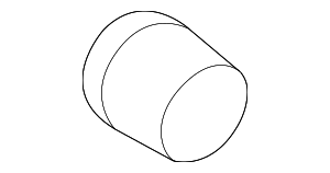 8T0-837-947 - Upper Hinge Dust Cap 2011-2025 Volkswagen | Wolfsburg ...