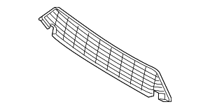2015-2017 Volkswagen Touareg Lower Grille 7P6-853-671-H-RYP | vwpartscenter