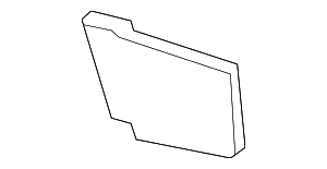 2015-2020 Chevrolet Primed Rear Bumper Fascia Access Hole Cover ...