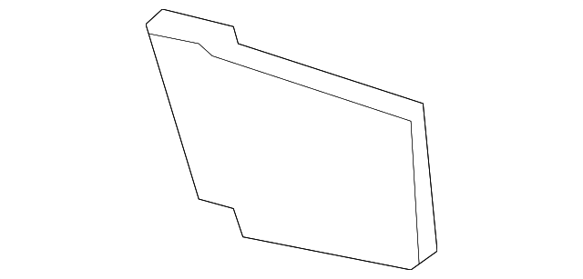 2015-2020 Chevrolet Primed Rear Bumper Fascia Access Hole Cover ...