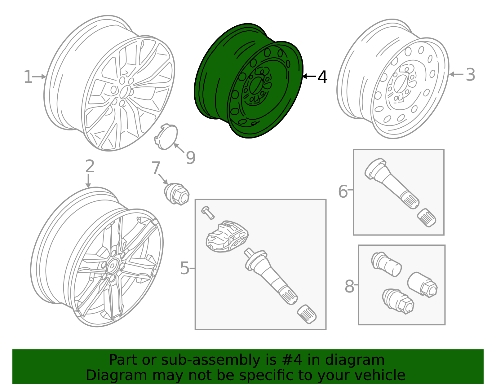 JL1Z-1007-D - 2018-2021 Ford Expedition - Wheel, Alloy | Dealer Auto Parts