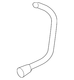 Automatic Transmission Auxiliary Fluid Cooler Outlet Line 84183292 ...