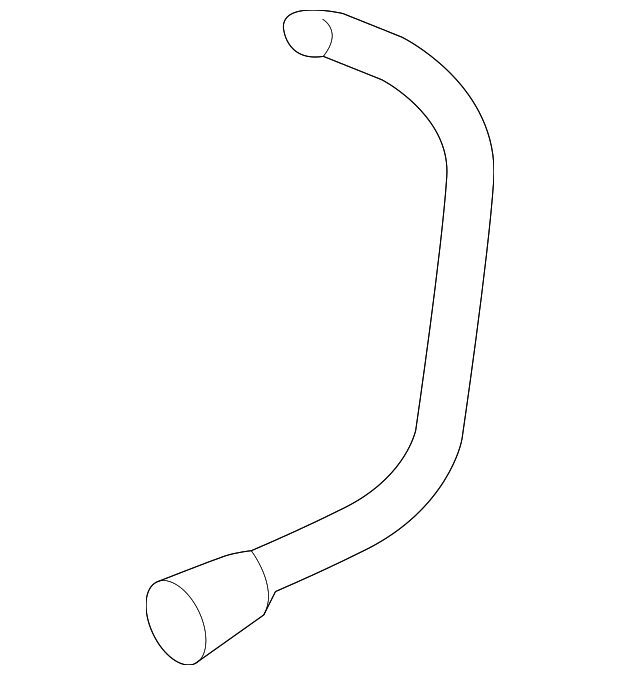 2014-2020 GM Automatic Transmission Auxiliary Fluid Cooler Outlet Line ...
