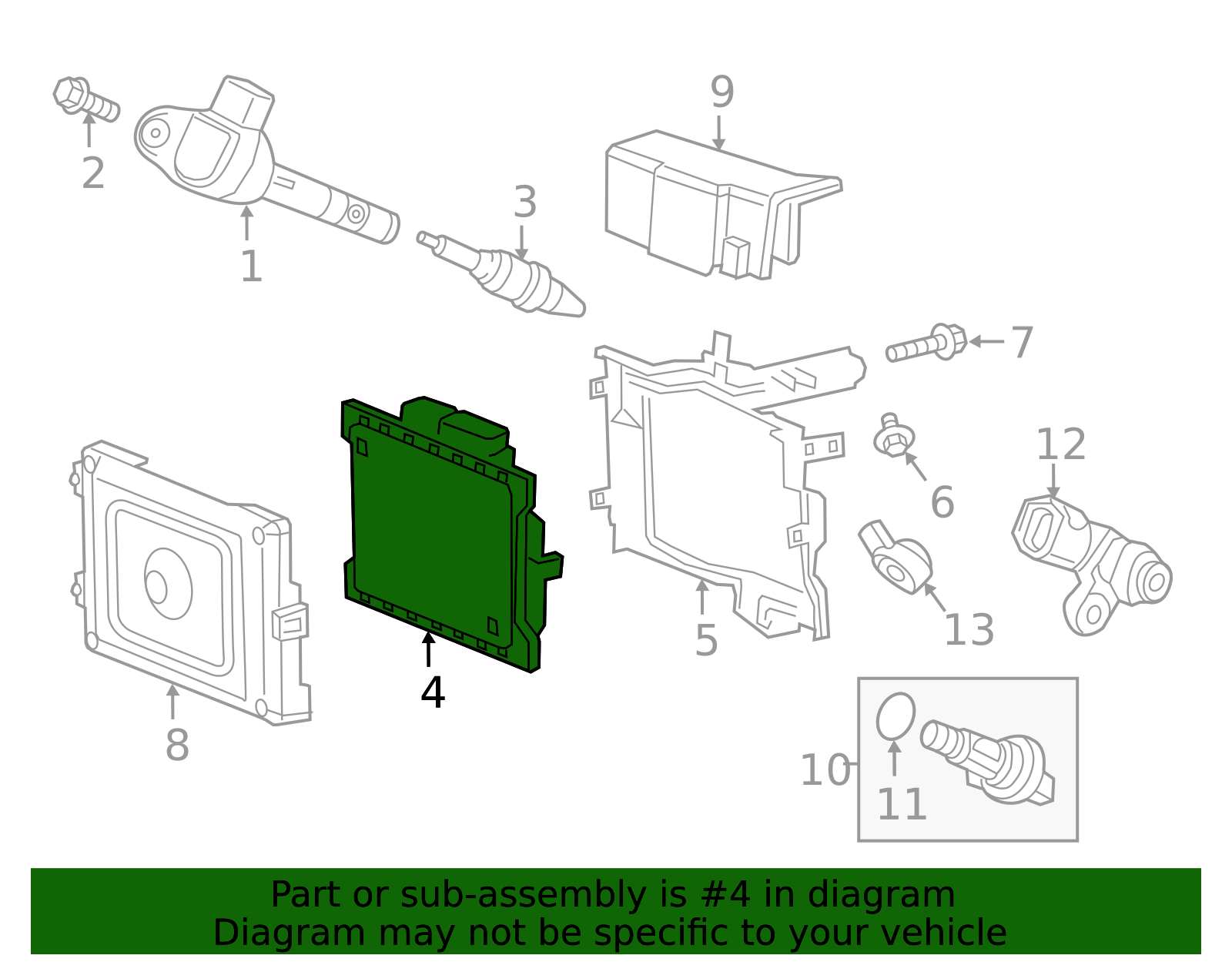 37820-RLV-L18 - 2019-2020 Honda Passport - Ecm | Genuine Honda Parts