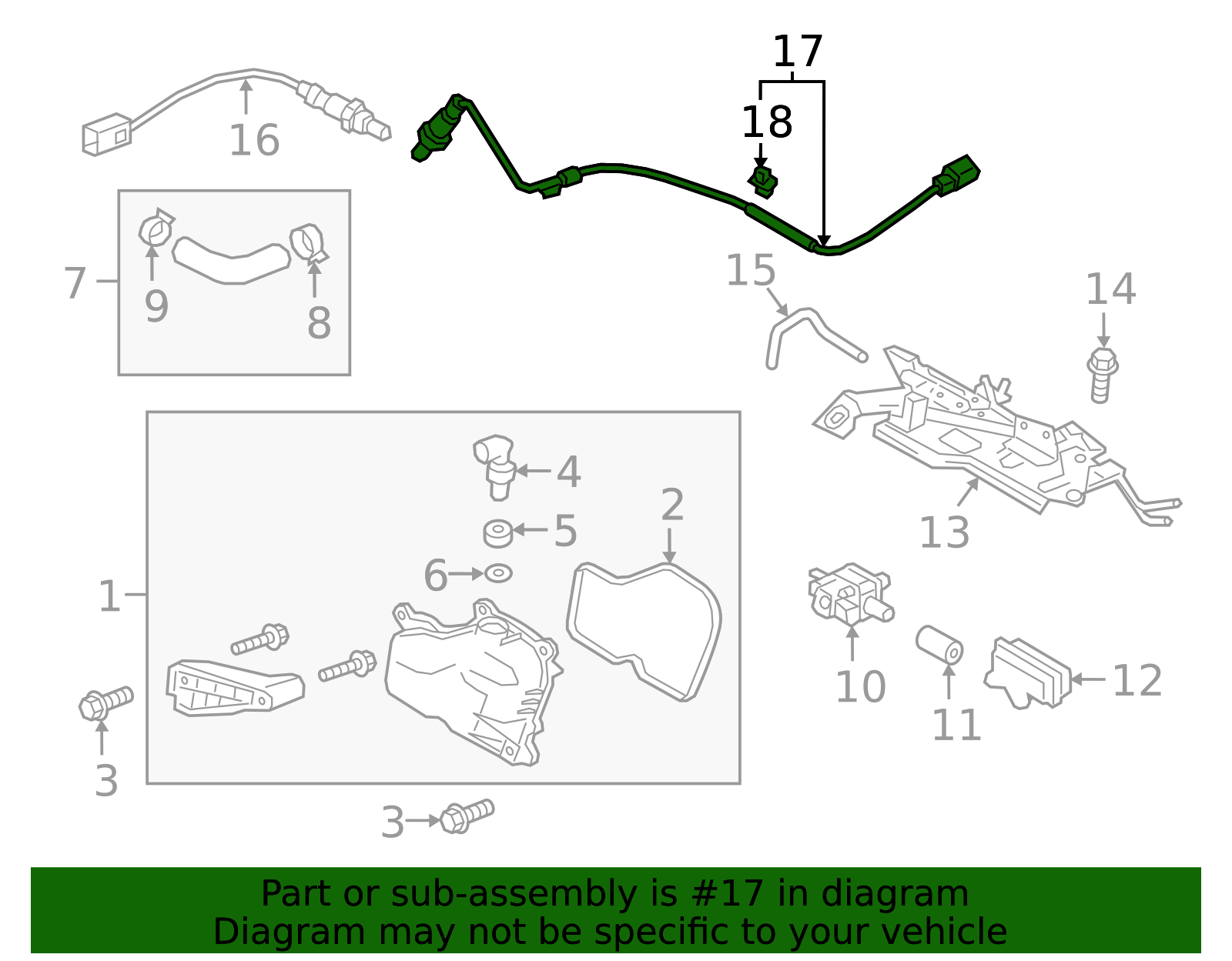 2018-2025 Mazda CX-5 Oxygen Sensor pyfb1886z | TascaParts.com