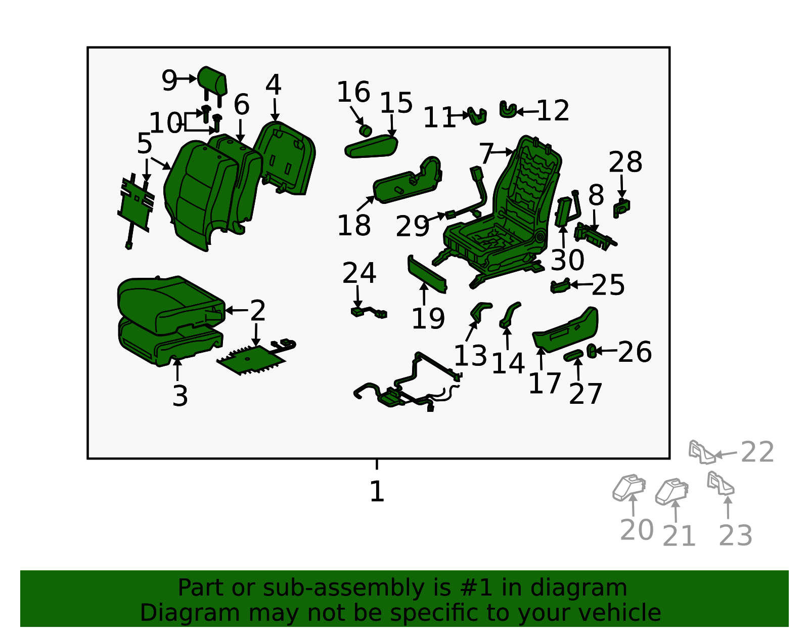 2006-2008 Lexus Seat Assembly 71200-48782-C1 | OEM Parts Online