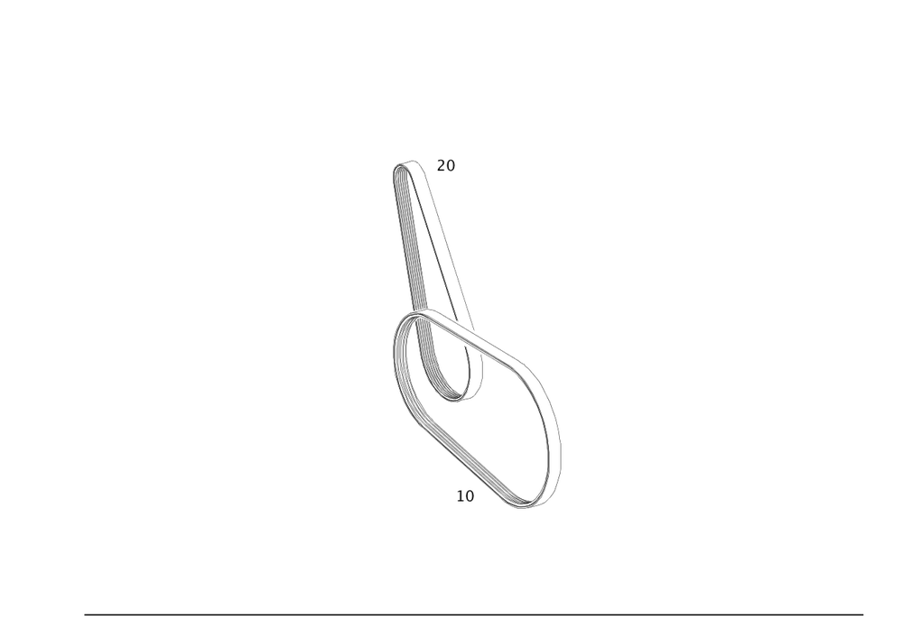 1994-2006 Mercedes-Benz V-Belt 011-997-97-92 | Mercedes-Benz Parts