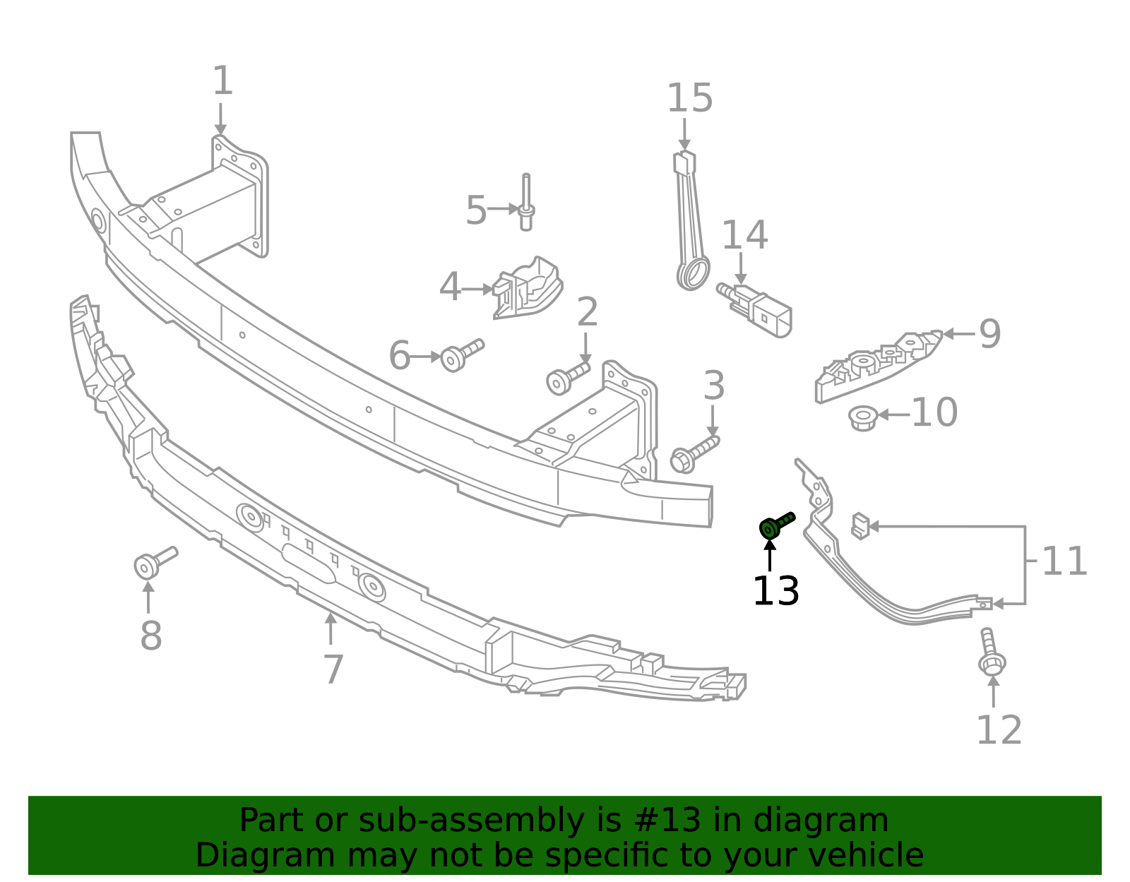Genuine Audi N-909-187-02 | Support Bracket Upper Bolt | FREE Shipping ...
