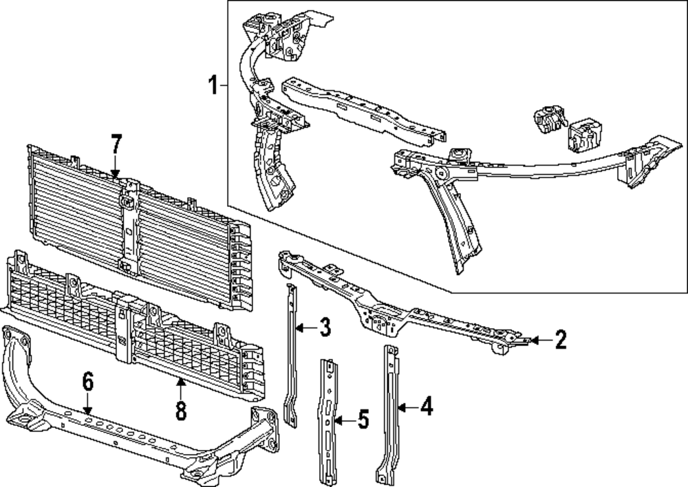 26566773 - Bracket 2024-2025 GM | GMPartsNow