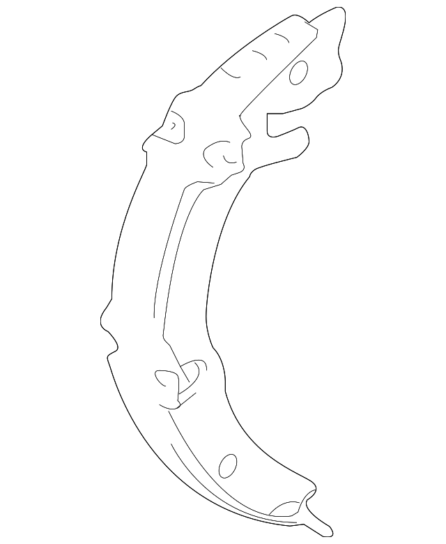 2006-2019 Toyota Park Brake Shoes 46540-42010 | OEM Parts Online