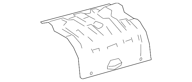 2020-2025 Toyota Camry Heat Shield 58041-06030 | Toyota San Diego Parts