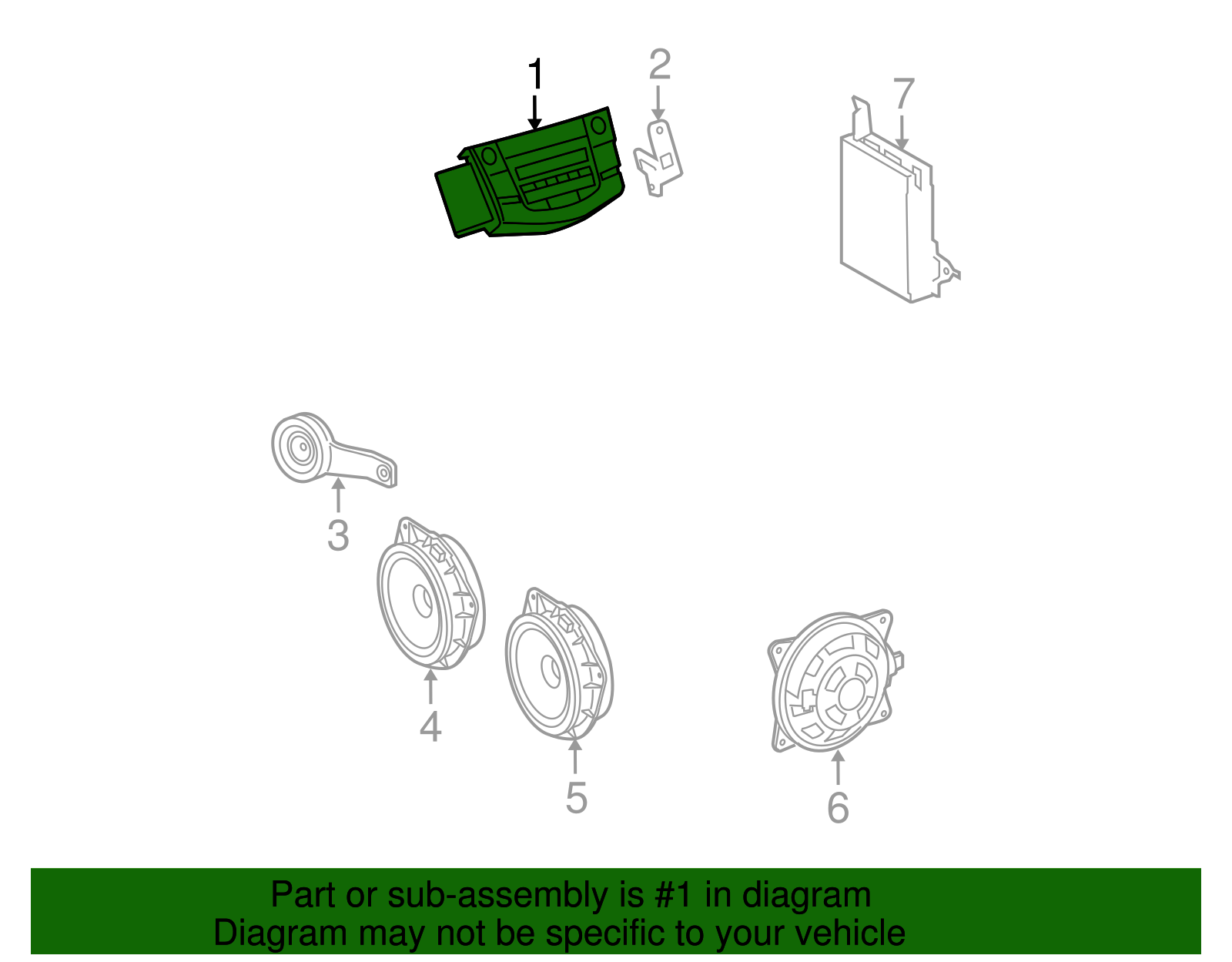 86120-0R110 - Toyota Obs 2009-2011 Toyota RAV4 | Performance Auto Parts