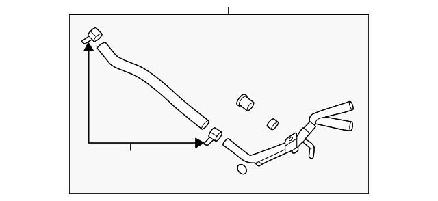 2021-2025 Genesis G80 Water Pipe 97761-T1000 | QuirkParts