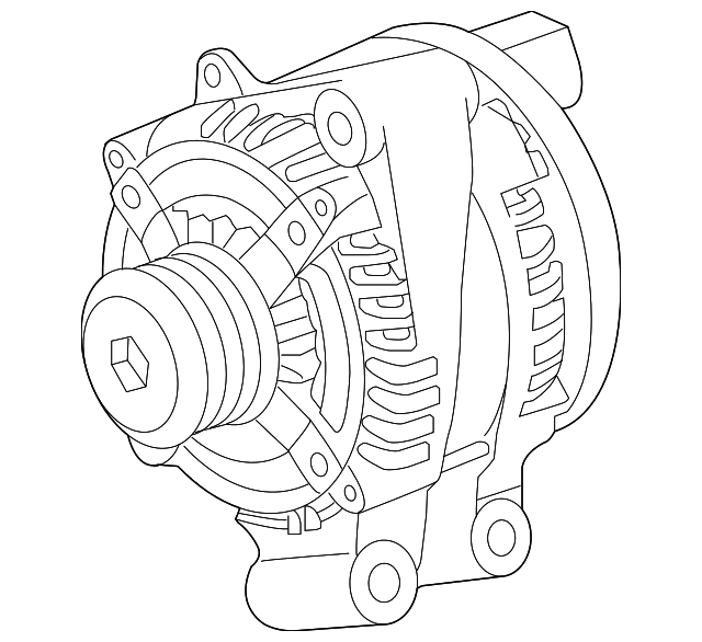 2013-2025 Land Rover Alternator LR072764 | OEM Parts Online