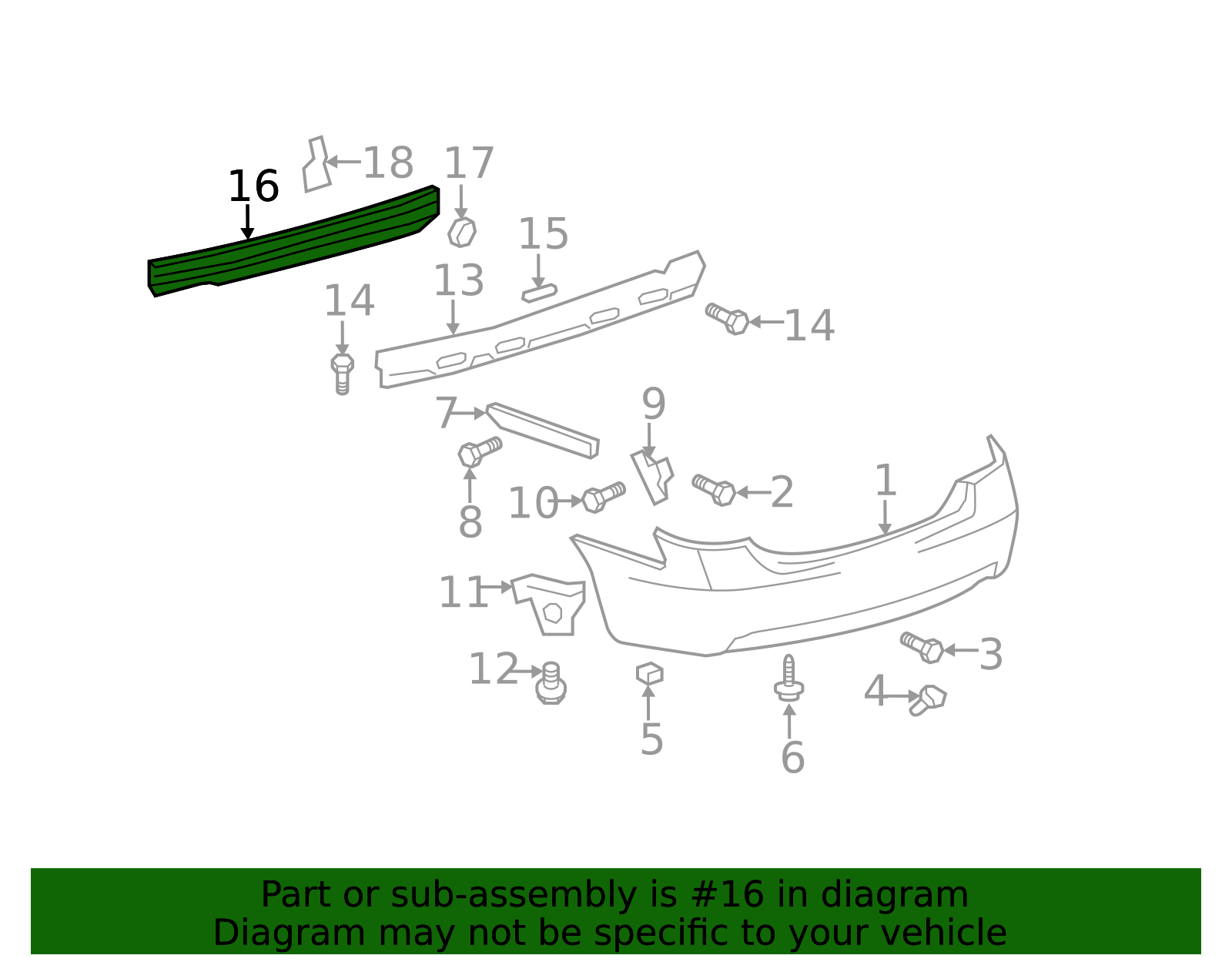 2007-2011 Toyota Camry 2007-2011 Toyota Camry - Reinforced Beam 52171 ...