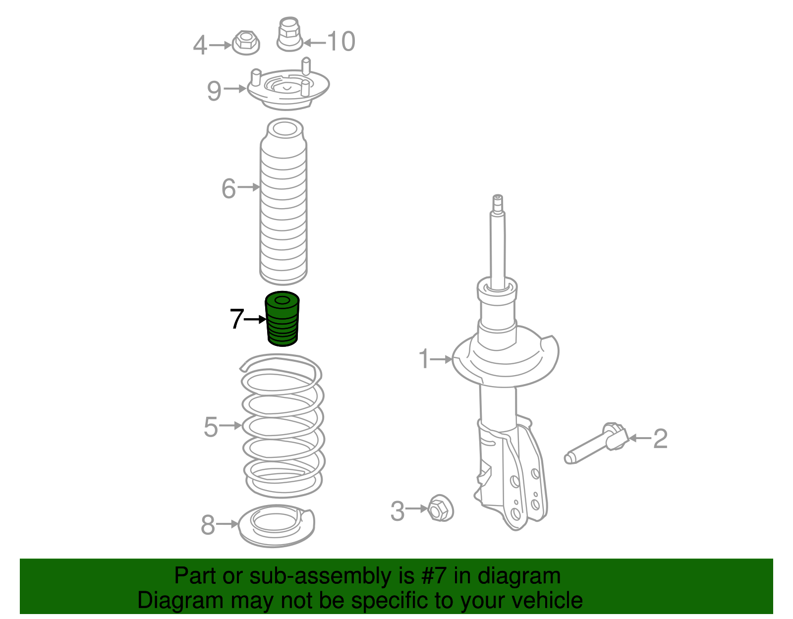 2007-2015 Ford | Motorcraft™ Bumper | AD-1060 | Walls' Ford Parts
