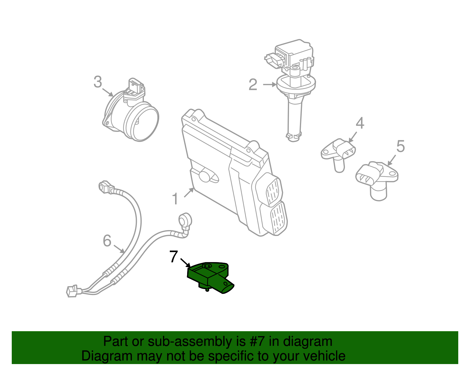 2006-2016 Volvo Pressure Sensor 31272732 | OEM Parts Online